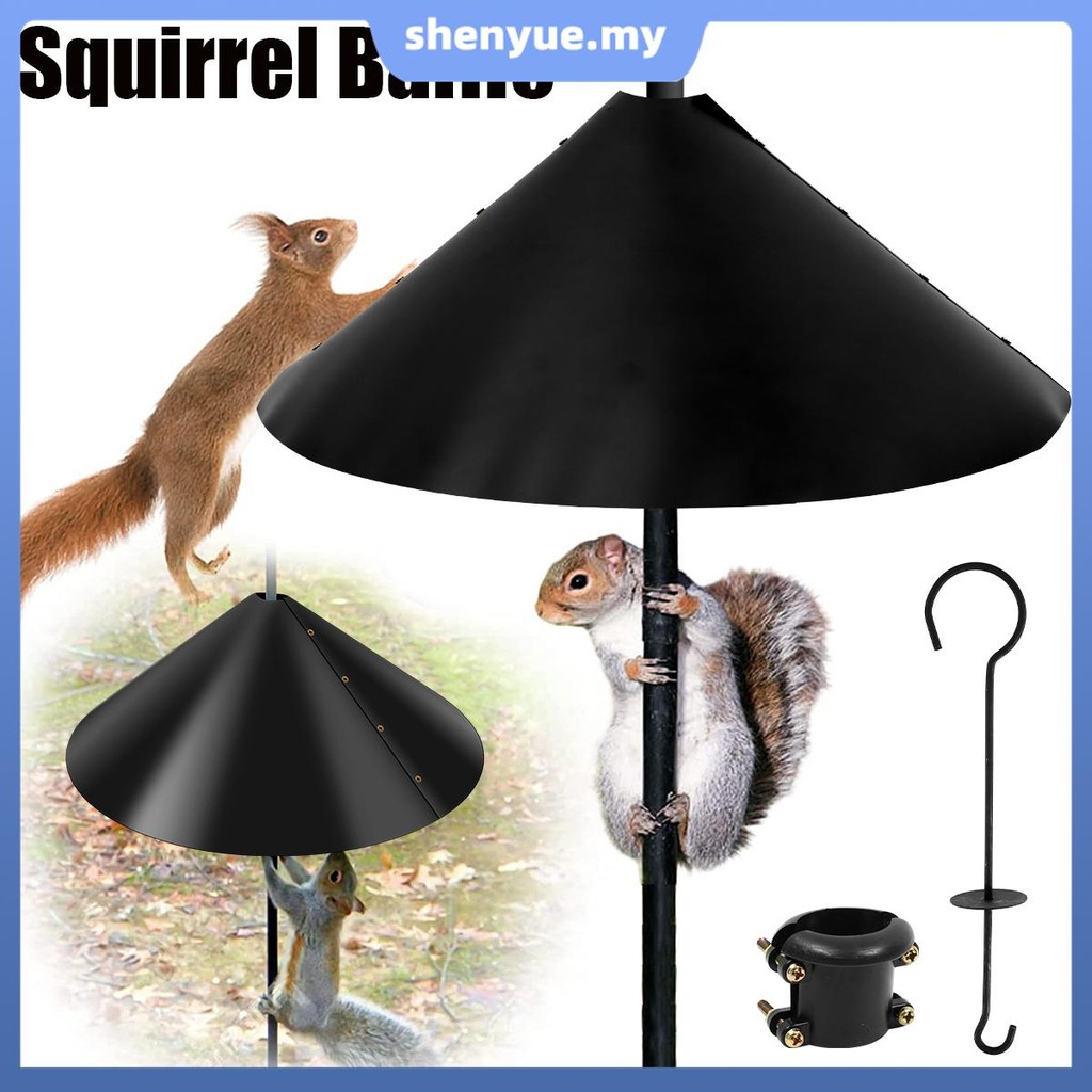 18 inch Squirrel Baffle Wrap Around Squirrel Proof Baffles Plastic Bird ...
