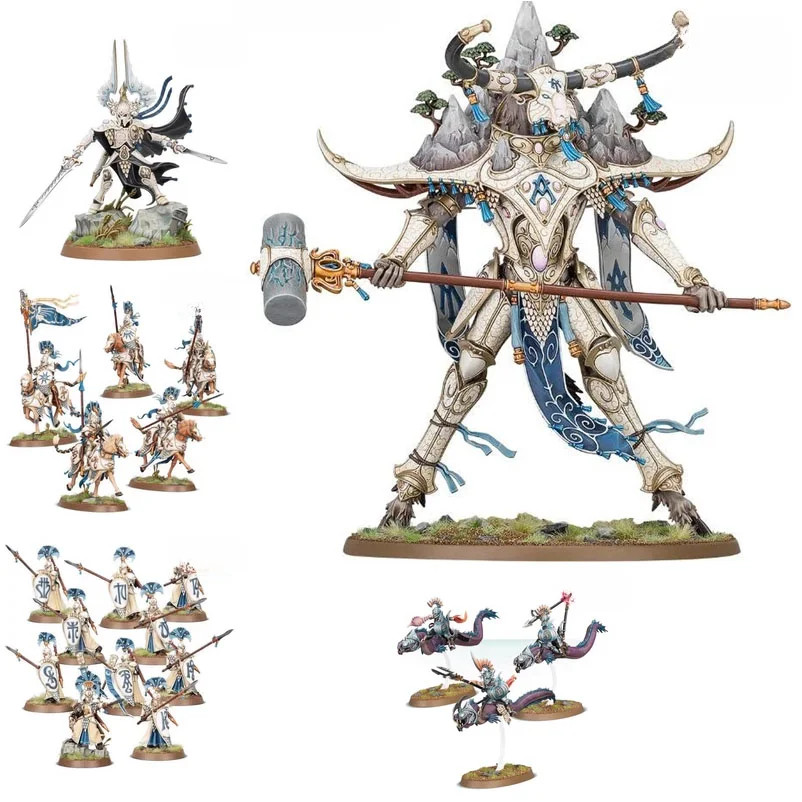 AOS Lumineth Realm-lords Miniatures Model Resin Table War Game Chessman ...