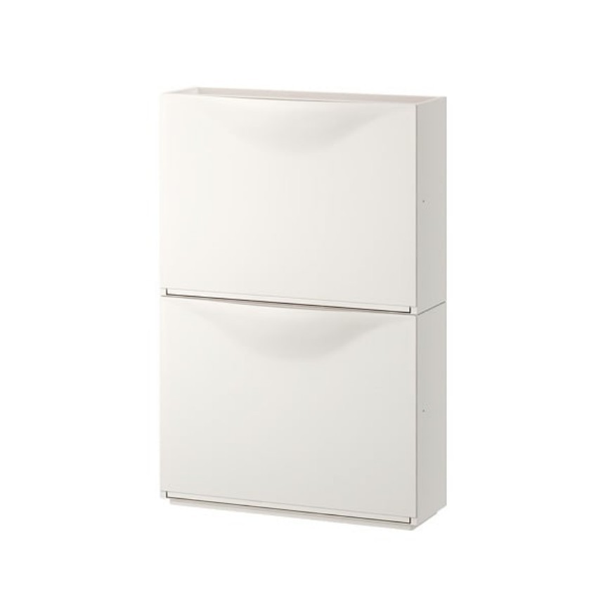 IKEA TRONES Shoe cabinet/storage, white , 52x39cm | Shopee Malaysia
