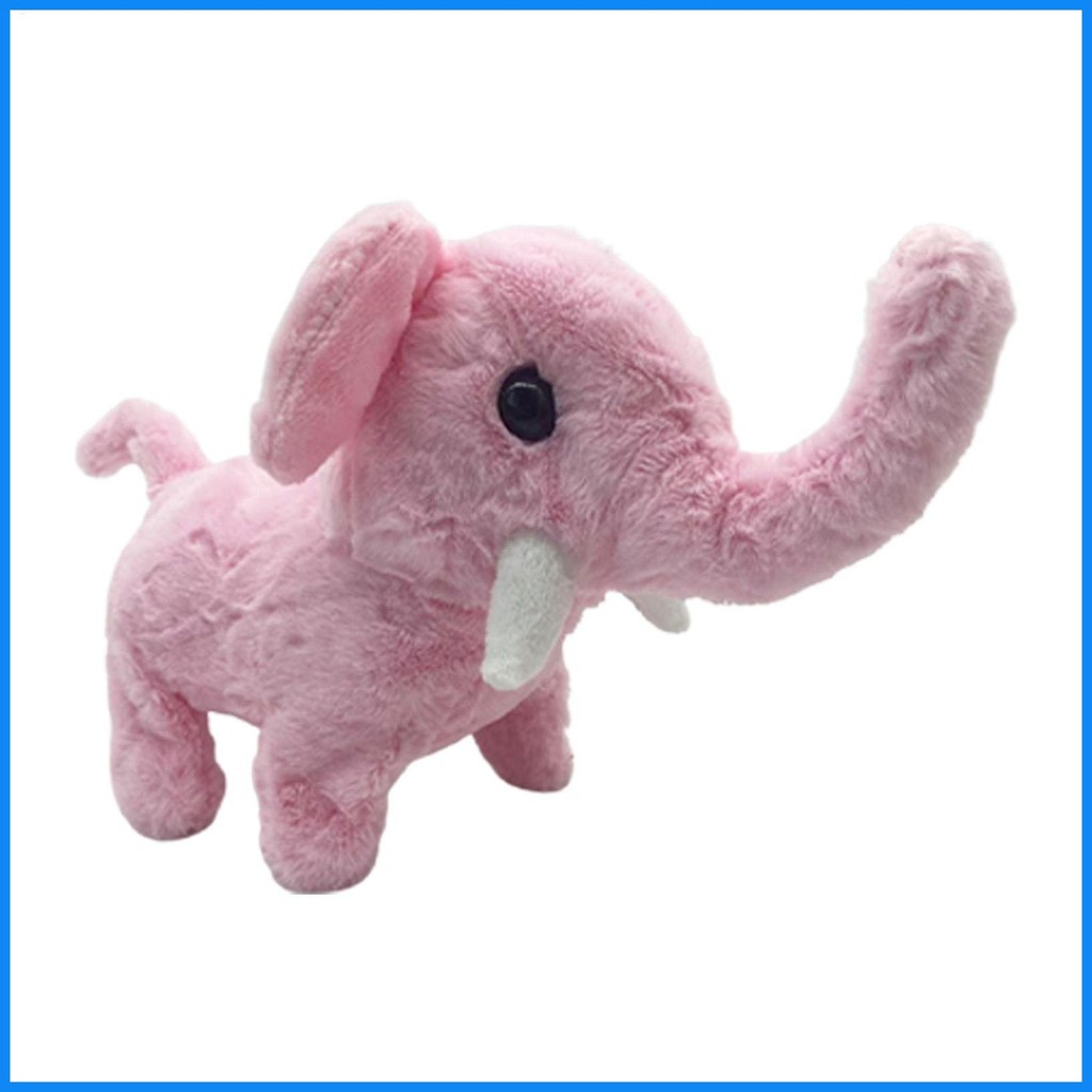 Talking Elephant Toy Interactive Electric Cute Stuffed Elephant Toy ...