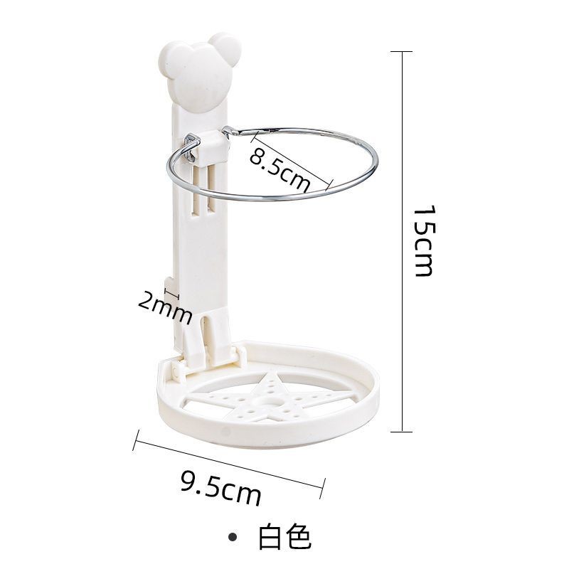 Foldable Table Side Cup Holder Office Storage Bracket Cup Fixed Holder ...
