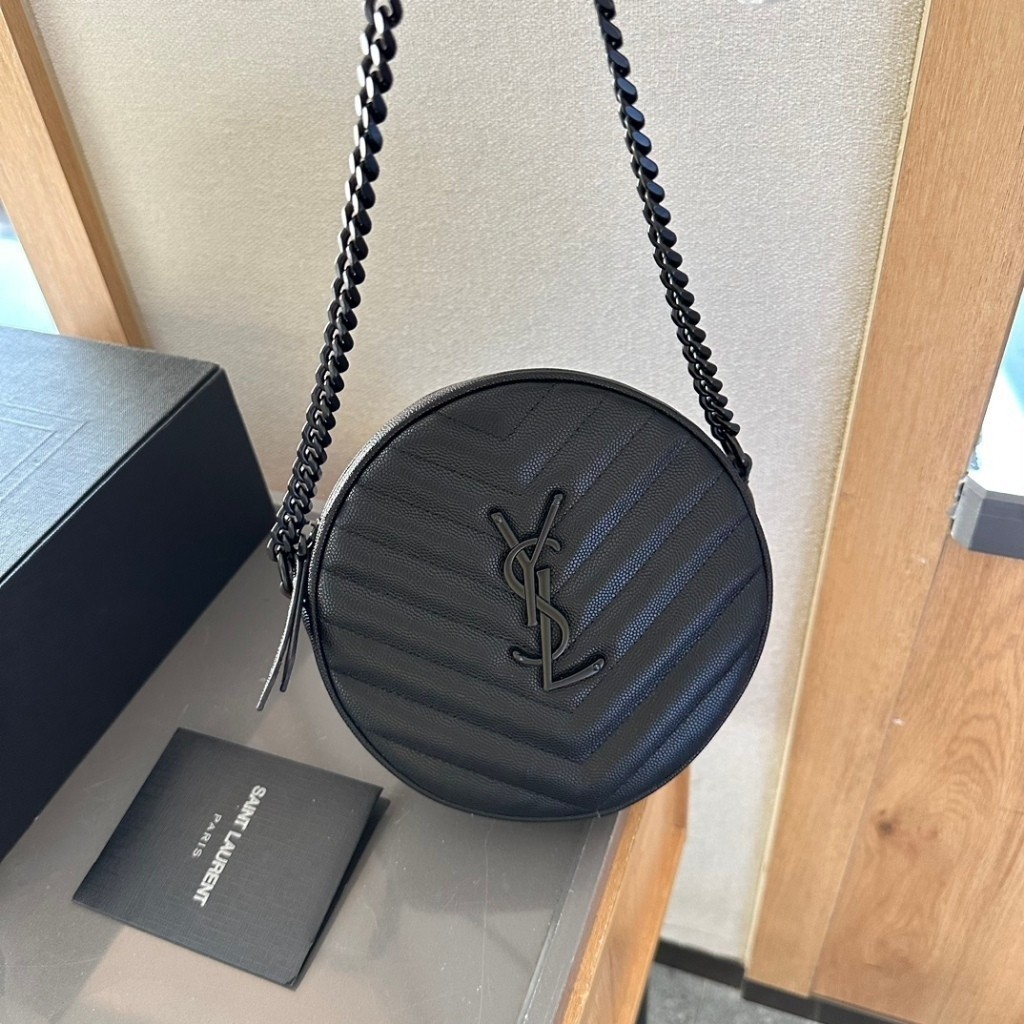2025 High Quality Simple Small Round Chain Strap Cross Shoulder Bag ...