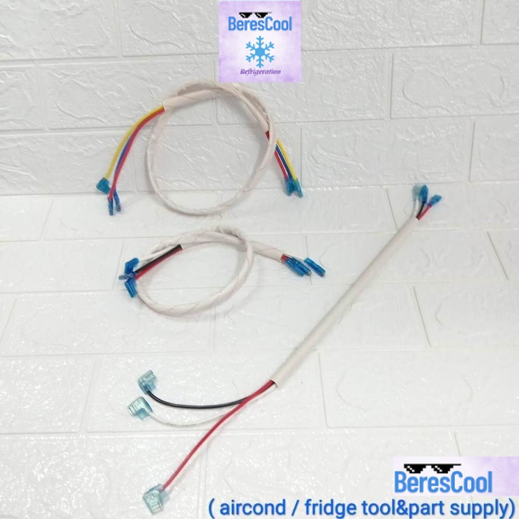 3pcs terminal wire cable for air-conditioner outdoor compressor wire ...