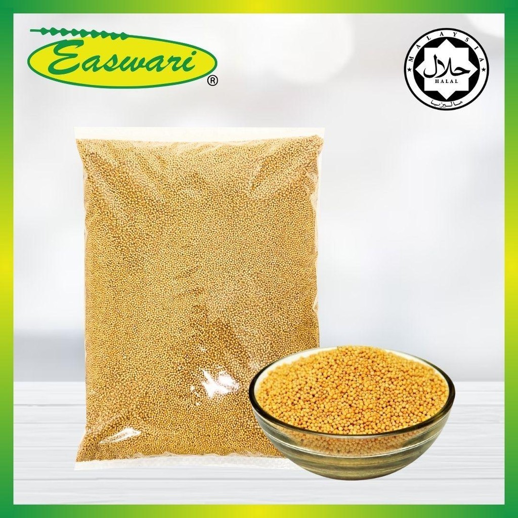 Biji Sawi Kuning | Yellow Mustard Seeds 1KG | Shopee Malaysia