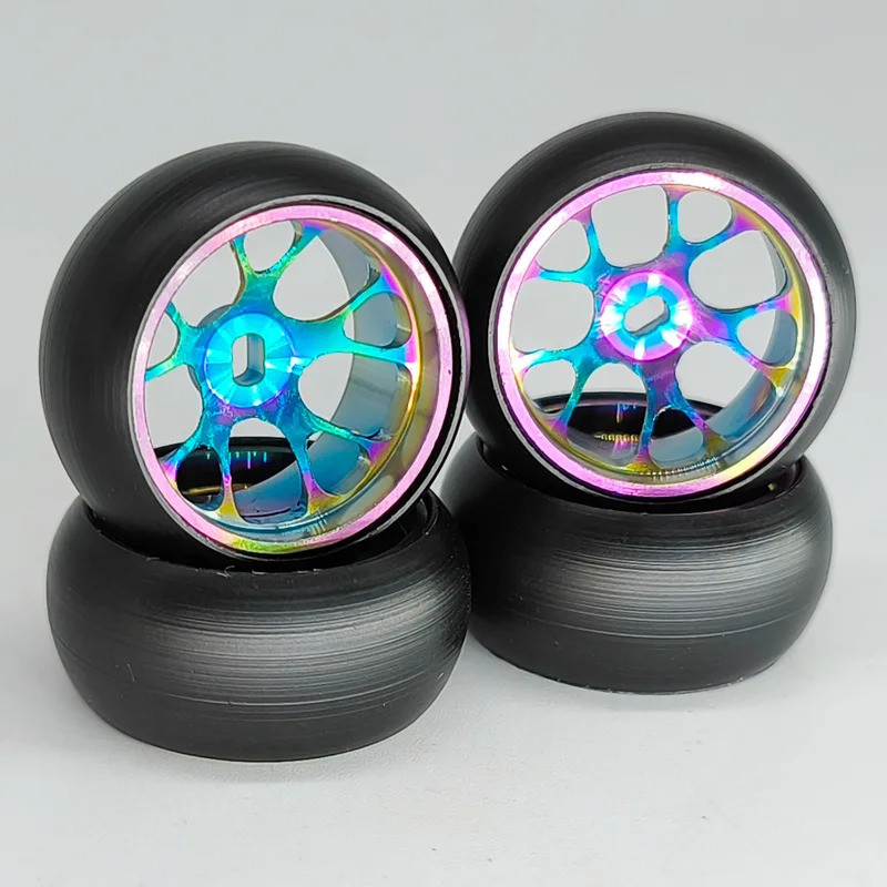 4pcs Hard Plastic Drift Tires Tyre Metal Wheel Rim for Wltoys 284131 ...