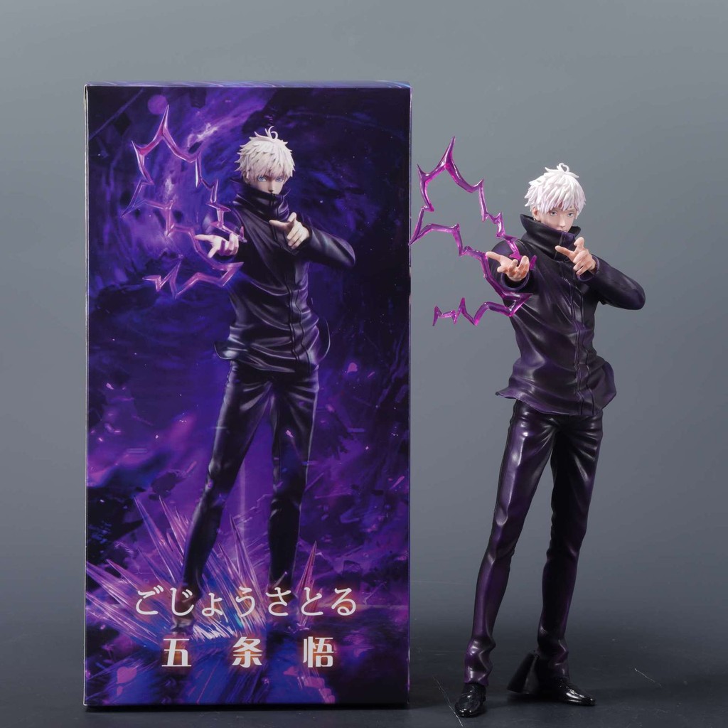 38cm Jujutsu Kaisen Anime Figure Collectible Statue Gojo Satoru Anime ...
