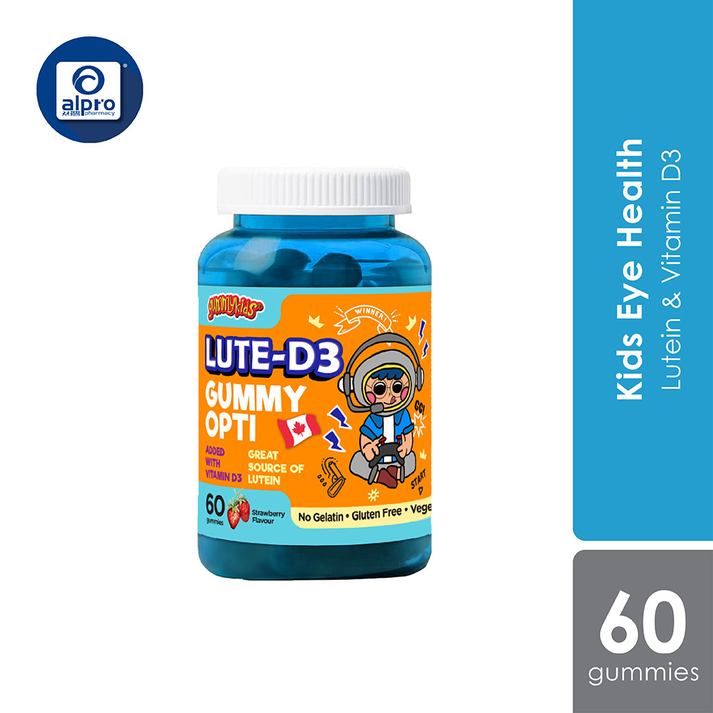 Gummykids Lute-D3 Gummy Opti 60s | Strengthens Immune System | Shopee ...