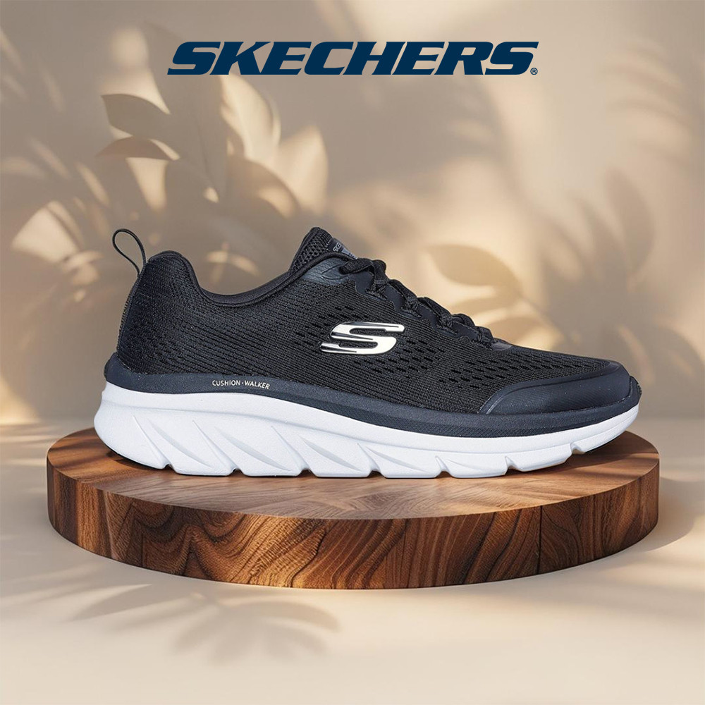 Skechers Women Sport Cushion Walker Casual Shoes - 897907-BLK Memory ...