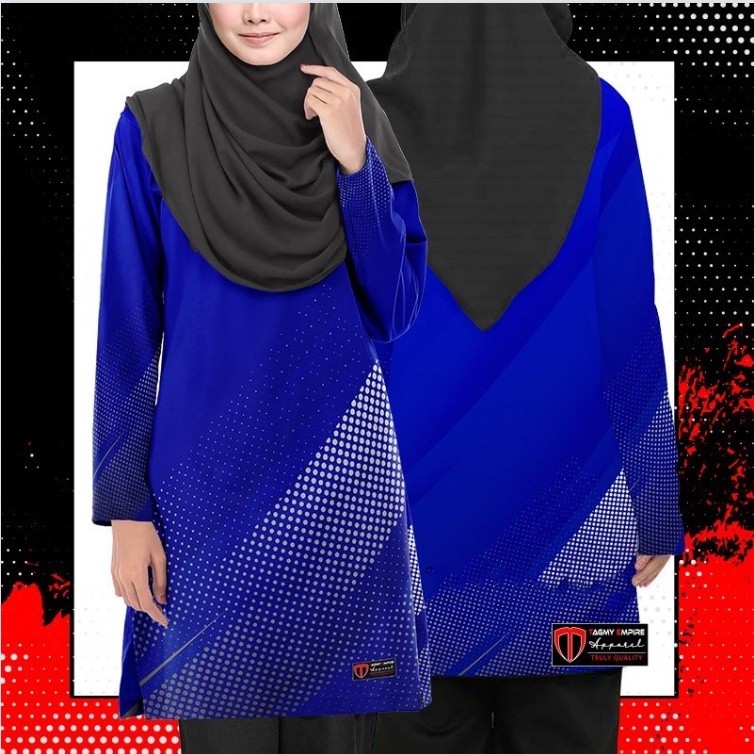 Muslim Jersey Muslim T Shirt Blue Family Jersey Set Muslim Couple Suit ...