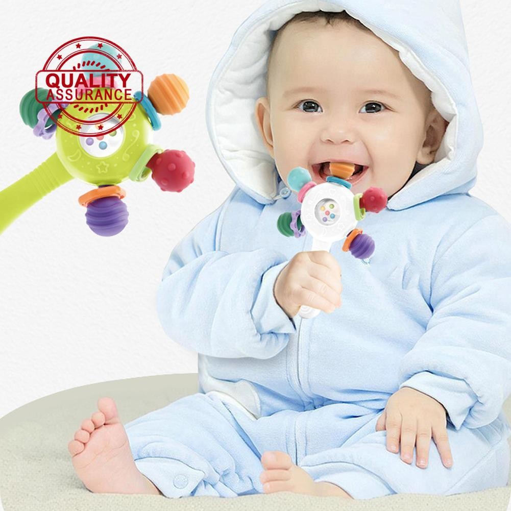 Baby Manhattan Ball Baby Grip Training Soothing Toys Spinning Music ...