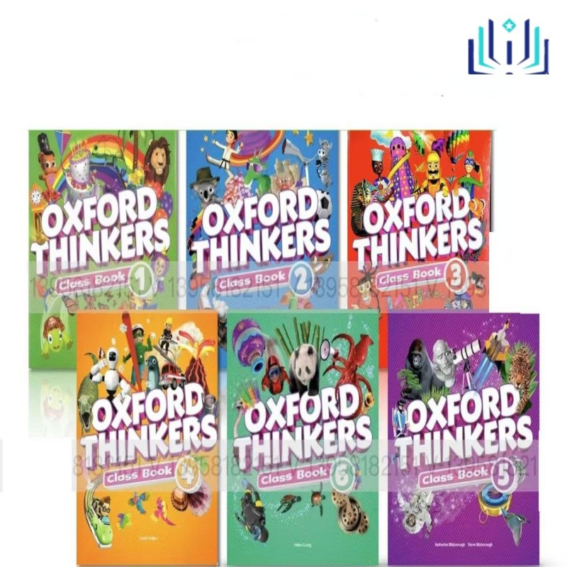 English “Oxford Thinkers Level 1/2/3/4/5/6” Primary School Student Kids ...