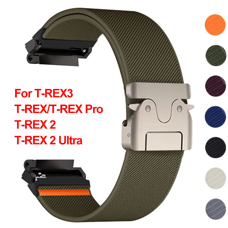 Nylon Loop Strap For Huami Amazfit T-REX 3 Sport Replacement Smart ...