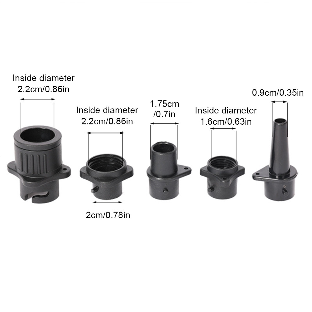 [Getdouble.my] 5 In 1 Air Compressor Valve Adaptor Multi-Function ...