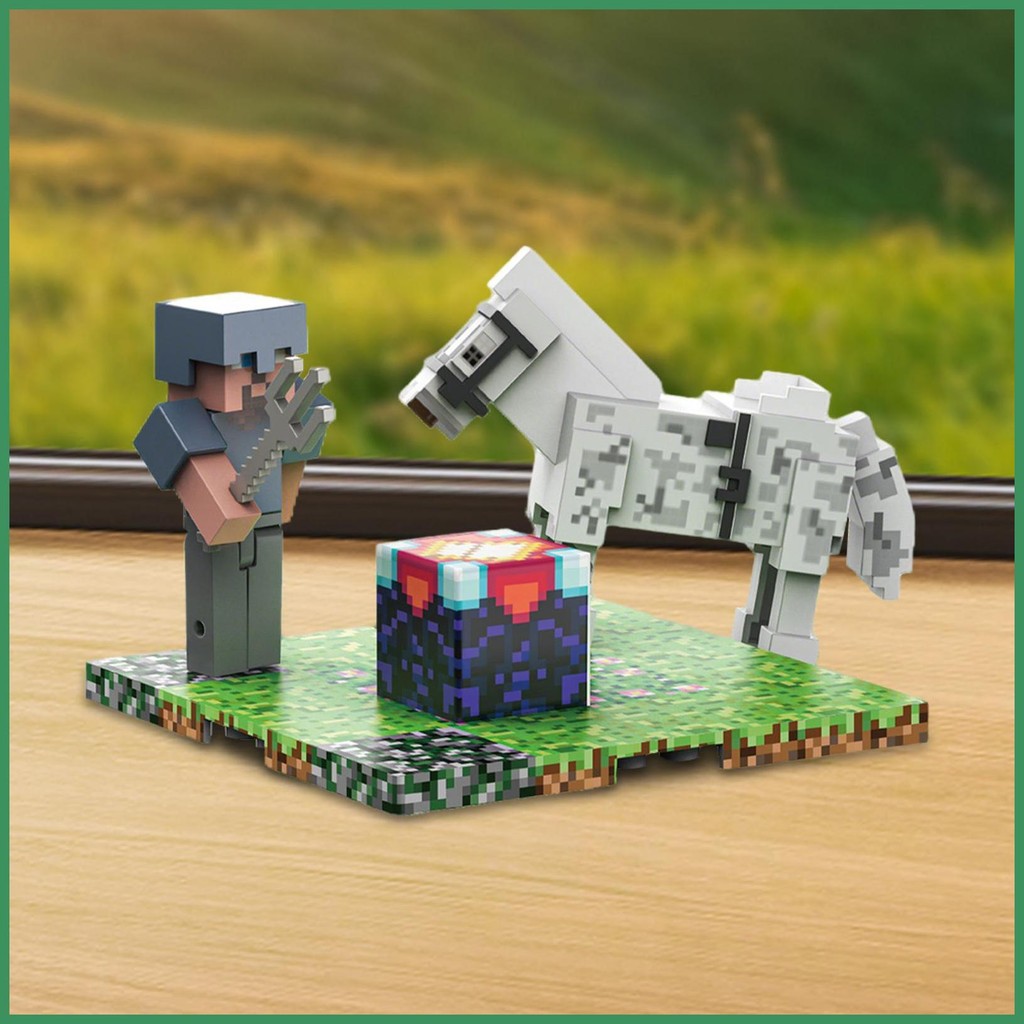 For Minecraft Magnetic Blocks for Kids Magnet Educational Assembly Toy ...