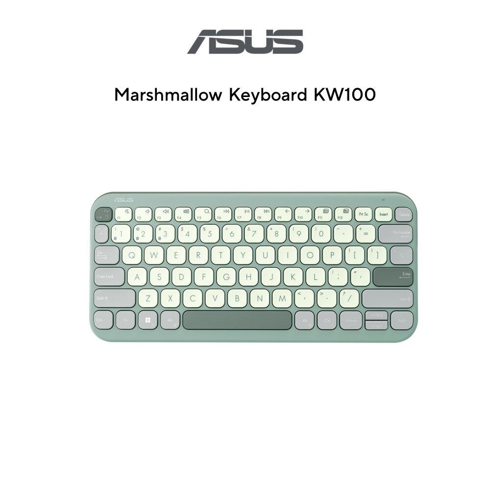 Asus Marshmallow Keyboard KW100 | Compact and Ultra-thin Wireless ...