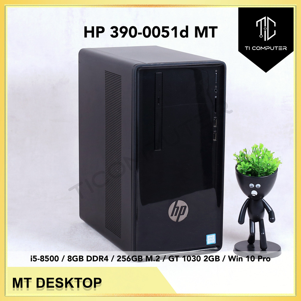 HP 390-0051d MT Intel Core i5-8400 8GB DDR4 RAM 256GB M.2 SSD GT 1030 ...