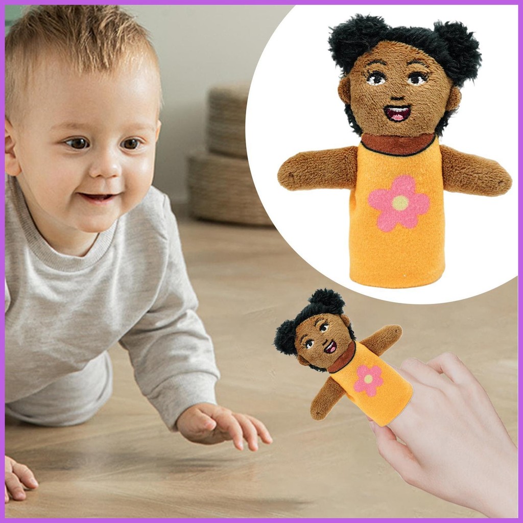 Finger Doll African Kid Character Finger Doll Toys Storytime Learning ...