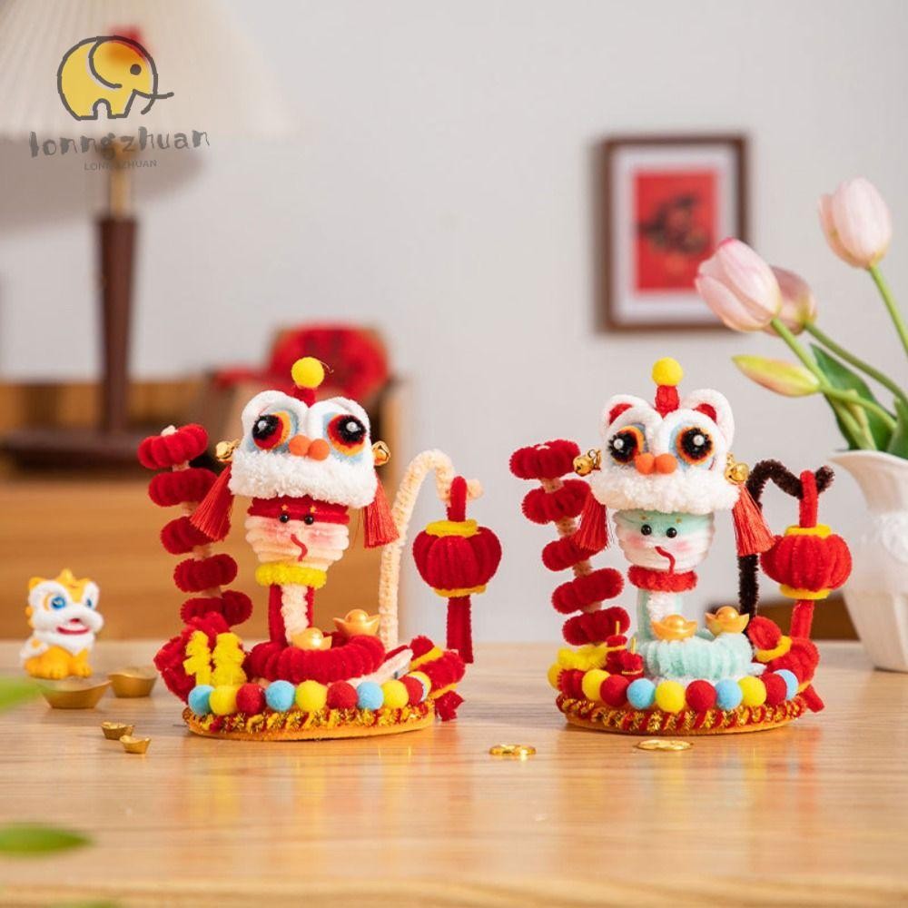 LONNGUVO Snake Handmade Crafts, Snake DIY Twisting Rod Material Pack ...