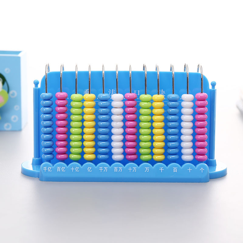 Elementary School Twelve-Line Counter Arithmetic Abacus Teaching Aids ...