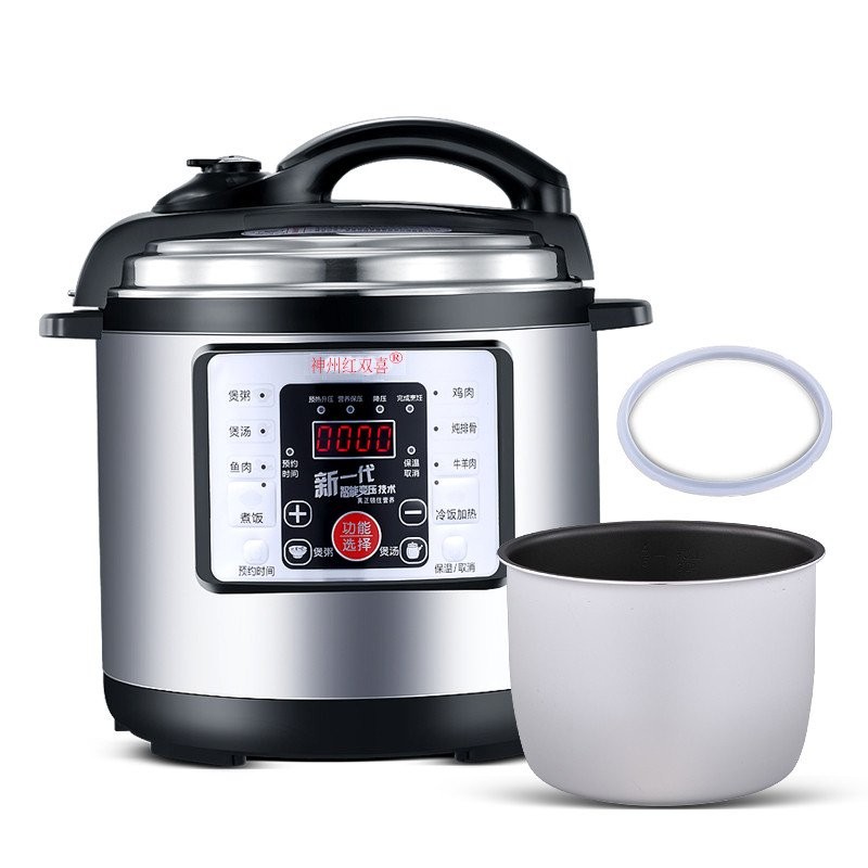 Pelapik berganda periuk tekanan elektrik Hasee 8L11L13L17L pot nasi ...
