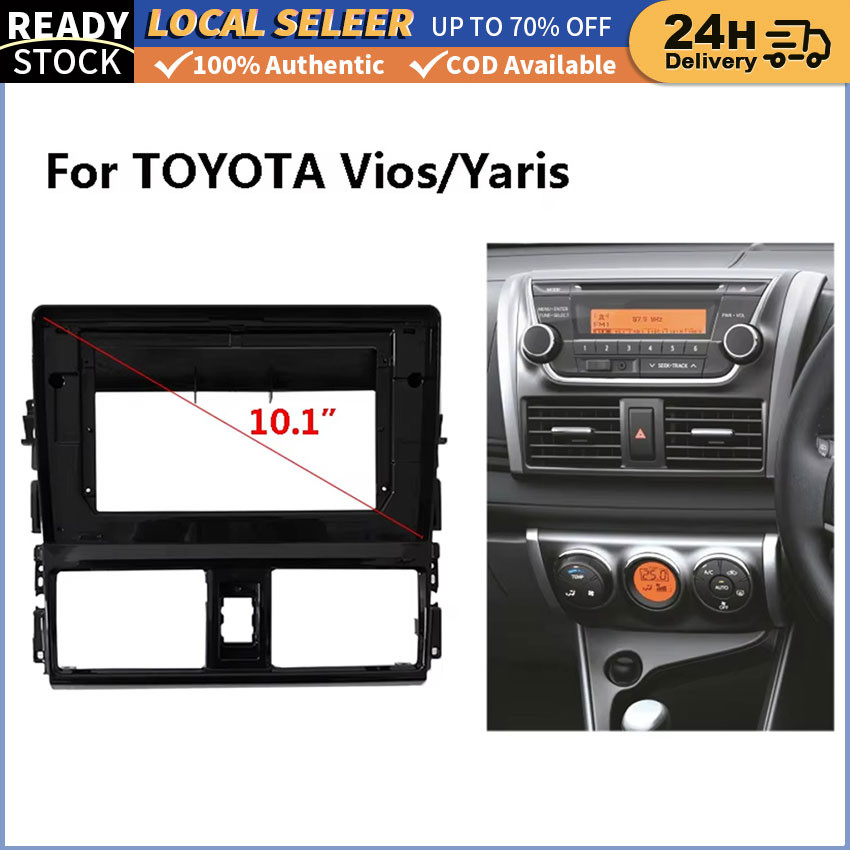 Toyota Vios 2 DIN Versatile panel 9/10 Inch Universal Car Audio Frame ...