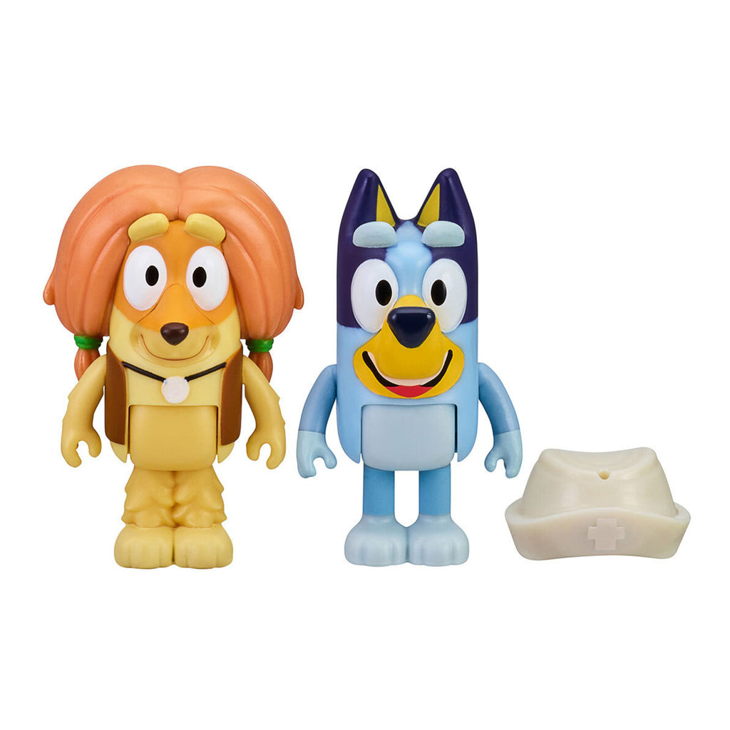 Bluey Figure 2 Pack Doctor Bluey & Indy | Shopee Malaysia