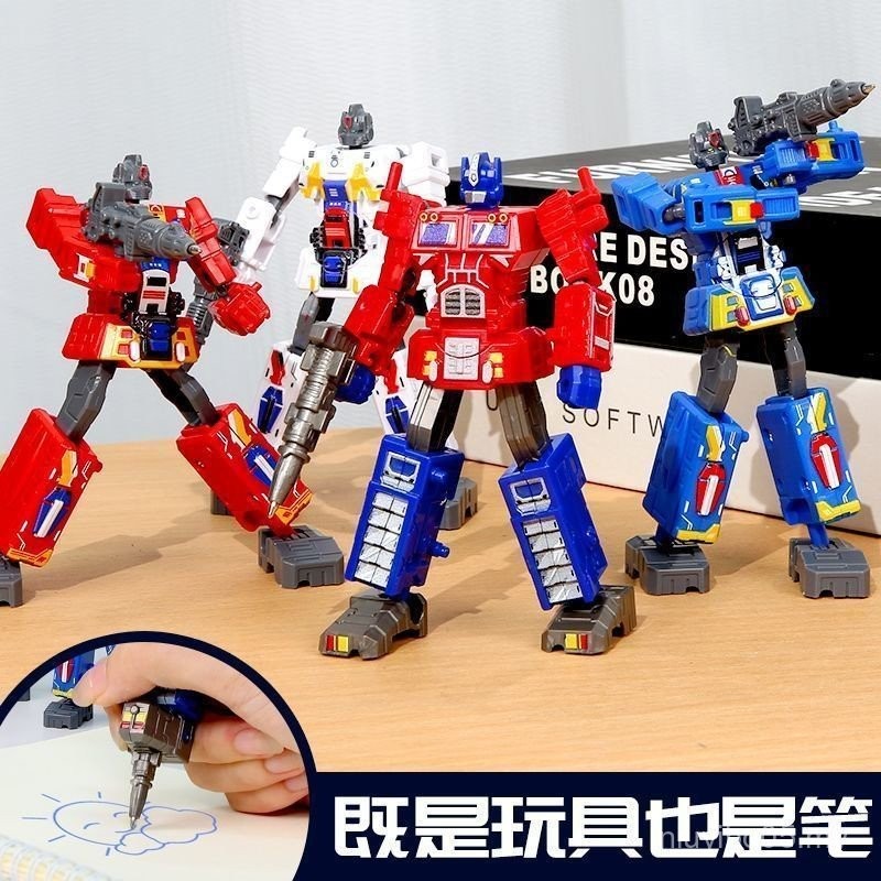 Optimus Prime Transforming Pen Transforming Pen King Kong Robot Toy Pen ...