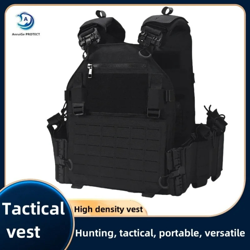 6094 new military tactical vest Lightweight Hunter tactical vest black ...