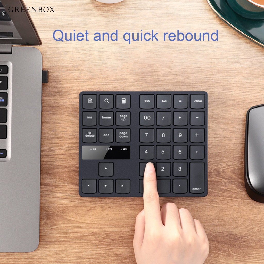 GRC- 35 Keys External Numeric Keyboard Computer Accessories Stable ...
