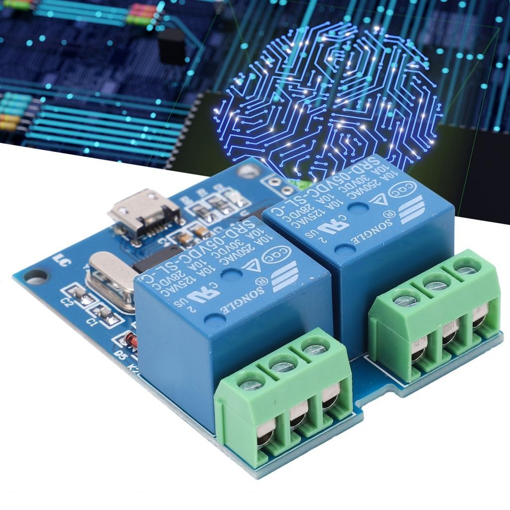 Treee Controller Relay Module USB Long Lasting High Performance PCB for Electric Utility ...