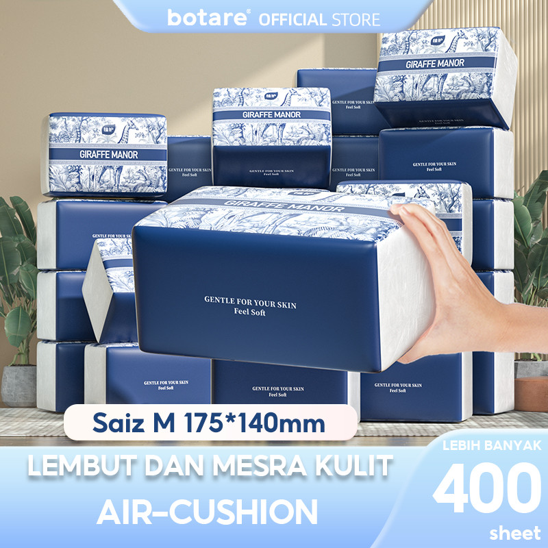 [20 pcs]Botare Air Cushion Tissue Paper 4-ply Facial Tissues Deluxe ...