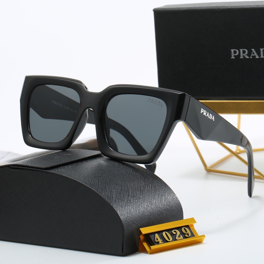 2024 Prada 2024 New Luxury High-end Round Sunglasses Women Men Designer Vintage Sun Glasses For ...