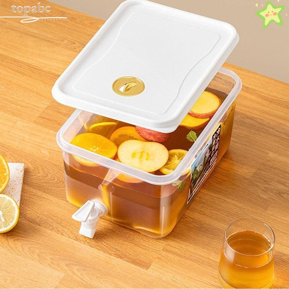 TOPABC Cold Water Bucket, with Faucet Spigot Large Capacity Iced ...