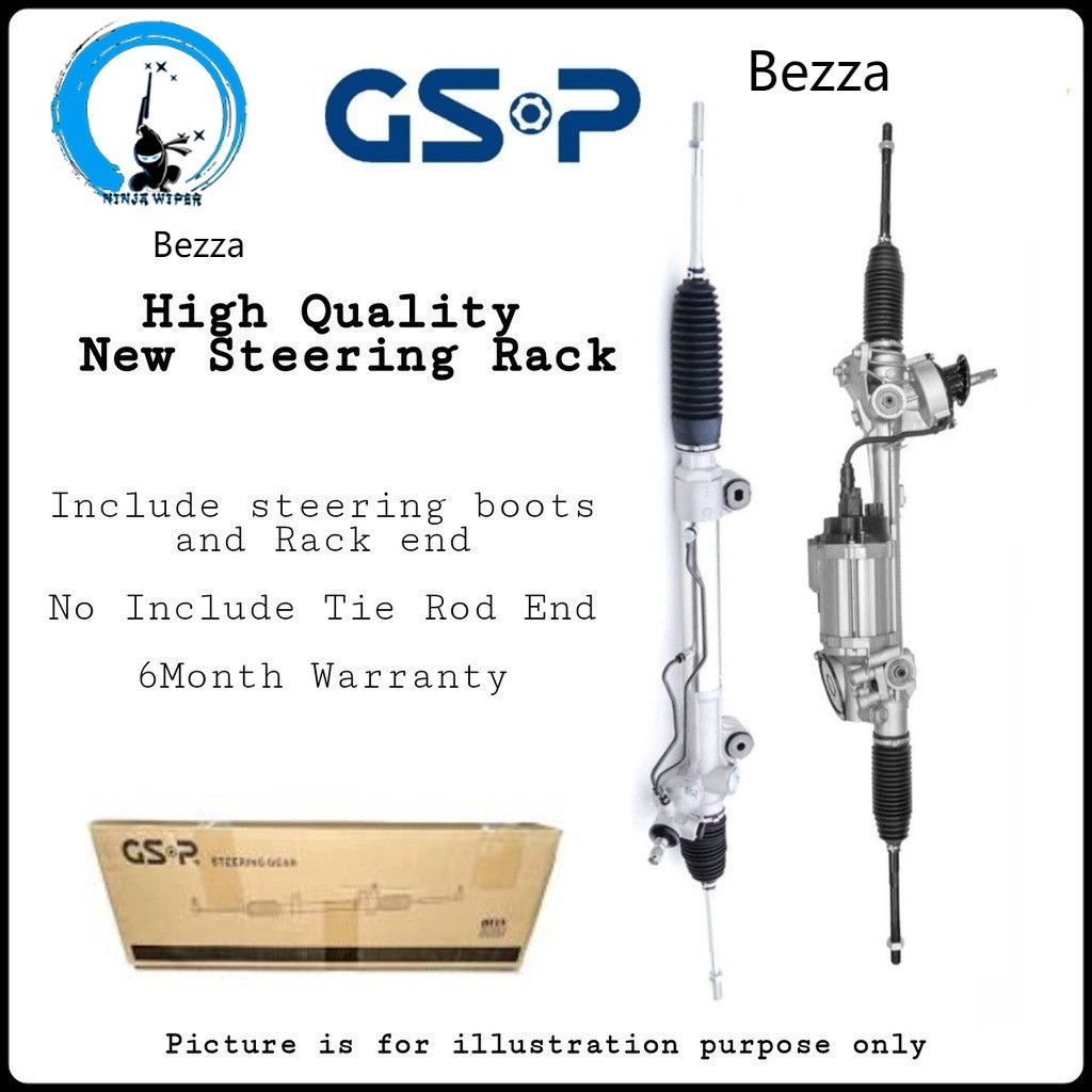 Original GSP Power Steering Rack Set - Perodua Bezza ( 6Month Warranty ...
