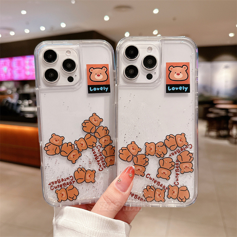 Cute Animals Sliders For Huawei Pura 70 Pro P60 Mate 50 40 Case Liquid ...