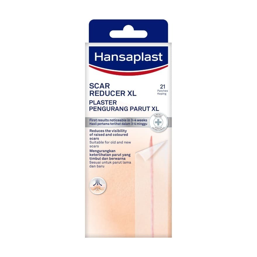 HANSAPLAST Scar Reducer Plaster XL 21's | Shopee Malaysia