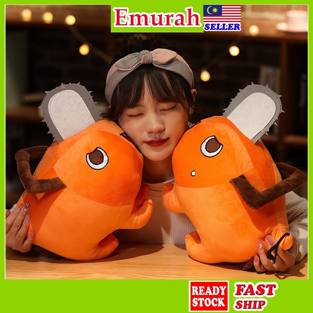 ChainSaw Man 40CM Plushie Pochita Cute Plush Denji Chainsaw Man Pillow Doll Gifts Pillows ...