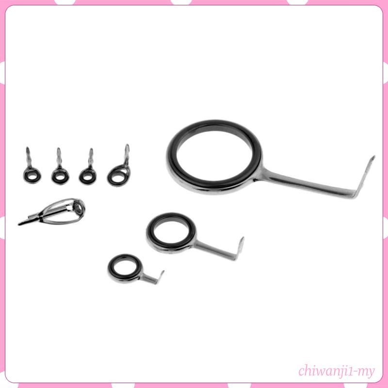 [ChiwanjicdMY] Long Single Leg Fishing Rod Guides Stainless Steel ...