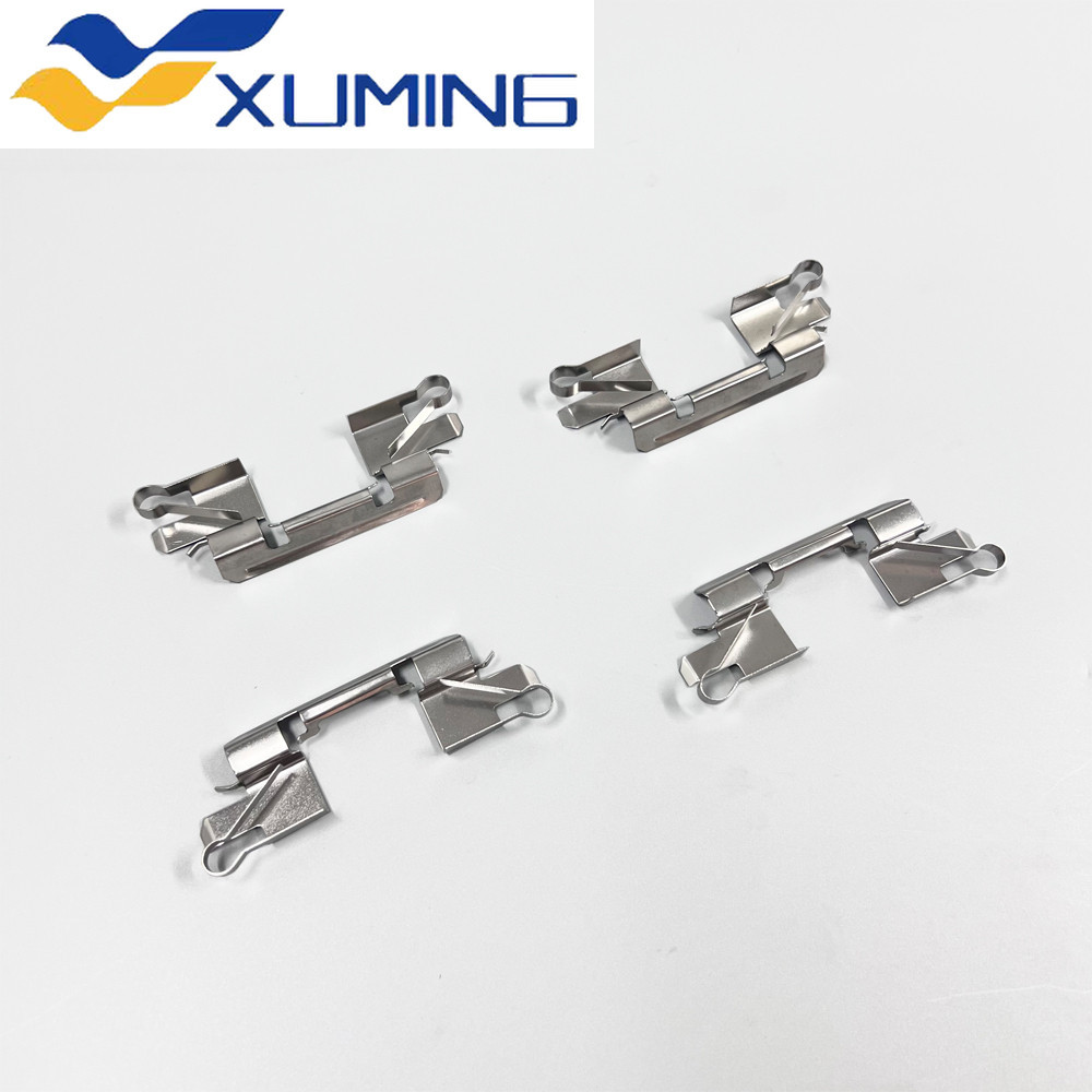 1 Set 4 Pieces Front Brake Pad Clip Brake Fitting Kit for 2005-2015 ...
