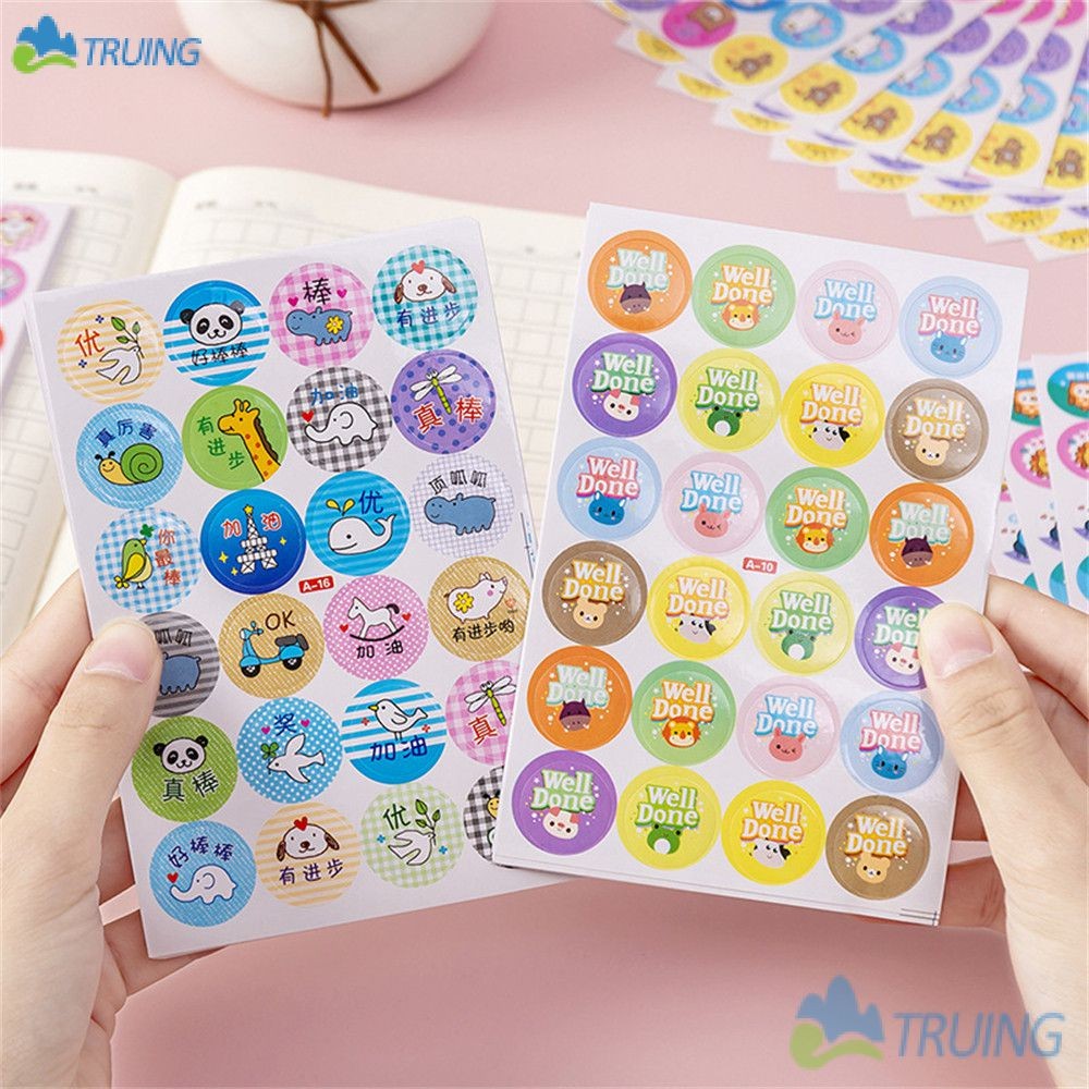 Praise Stickers Clear Printing Primary School Rewards Thumbs Up ...