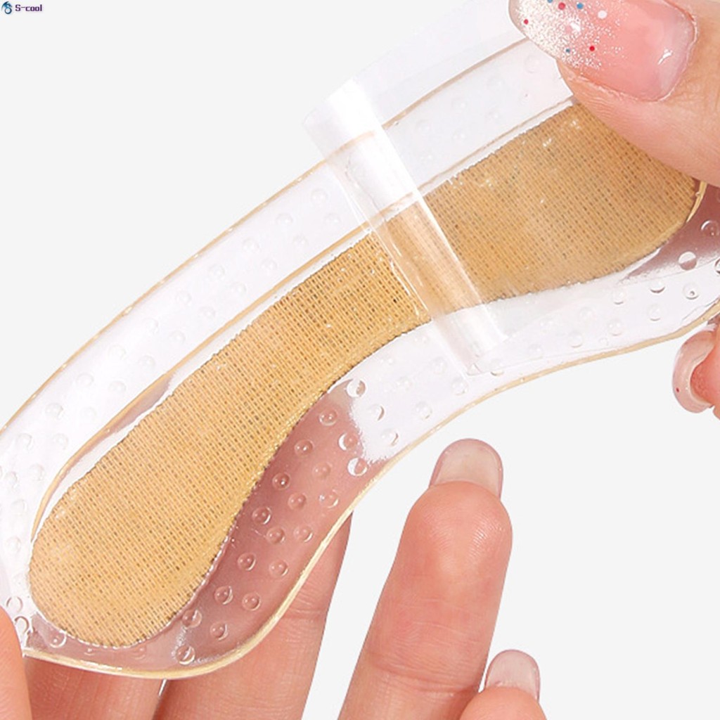 Universal Gel Heel Pads for Shoes No-Slip Ultra-sticky Heel Liners High ...