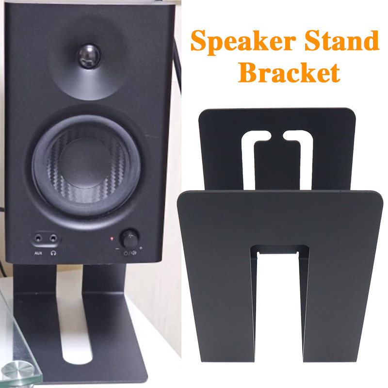 Metal C-shaped Speaker Stand Elevate Listen Experience with Studio ...