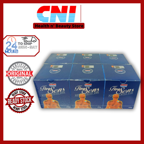 6 unit x CNI Fire Sens Mentholated Rub - Original Balm Since 2000 (25g ...