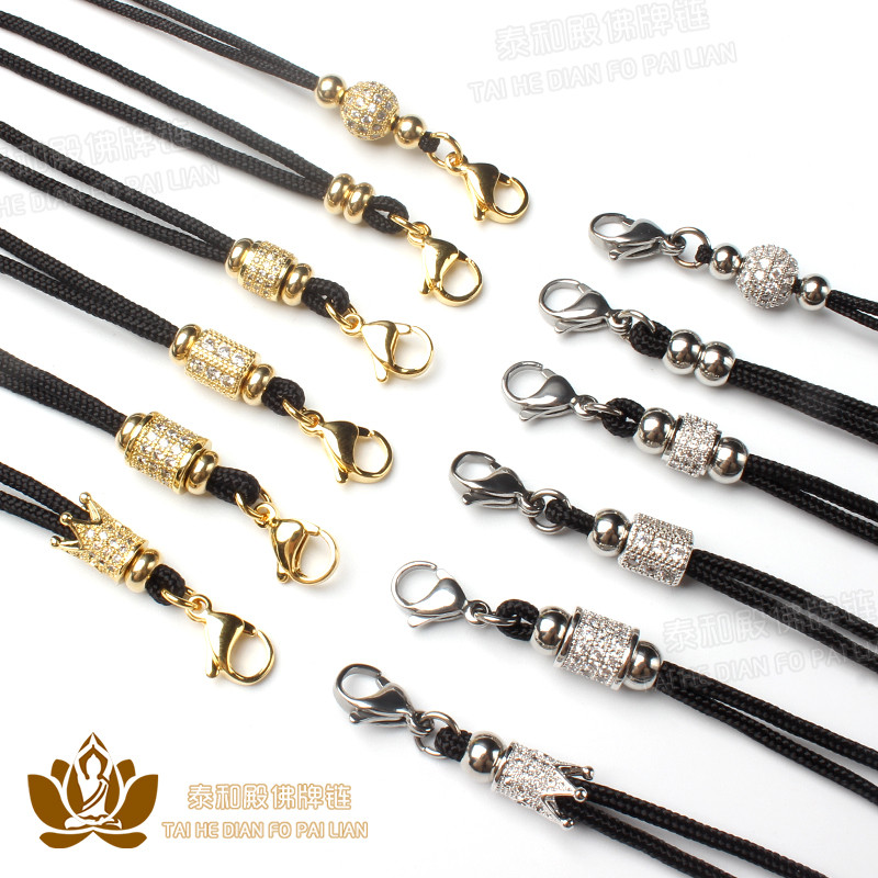 Thailand Amulet Chain Diamond Amulet Rope Thangka Lanyard Pendant Rope ...