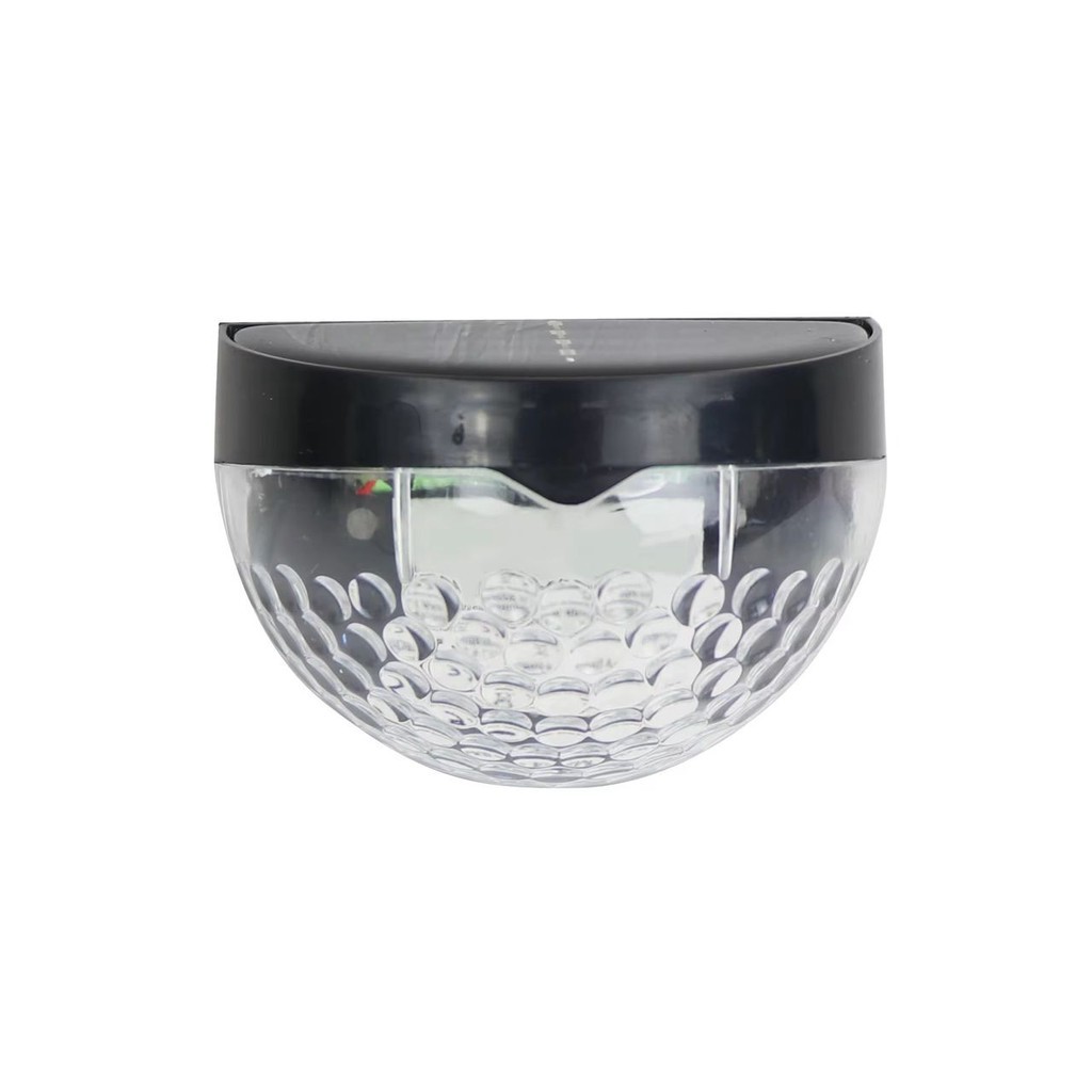 𝐍𝐈𝐆𝐇𝐓 𝐒𝐄𝐍𝐒𝐎𝐑 6 LED Solar Fence Lamp Waterproof Outdoor Lightning Wall ...