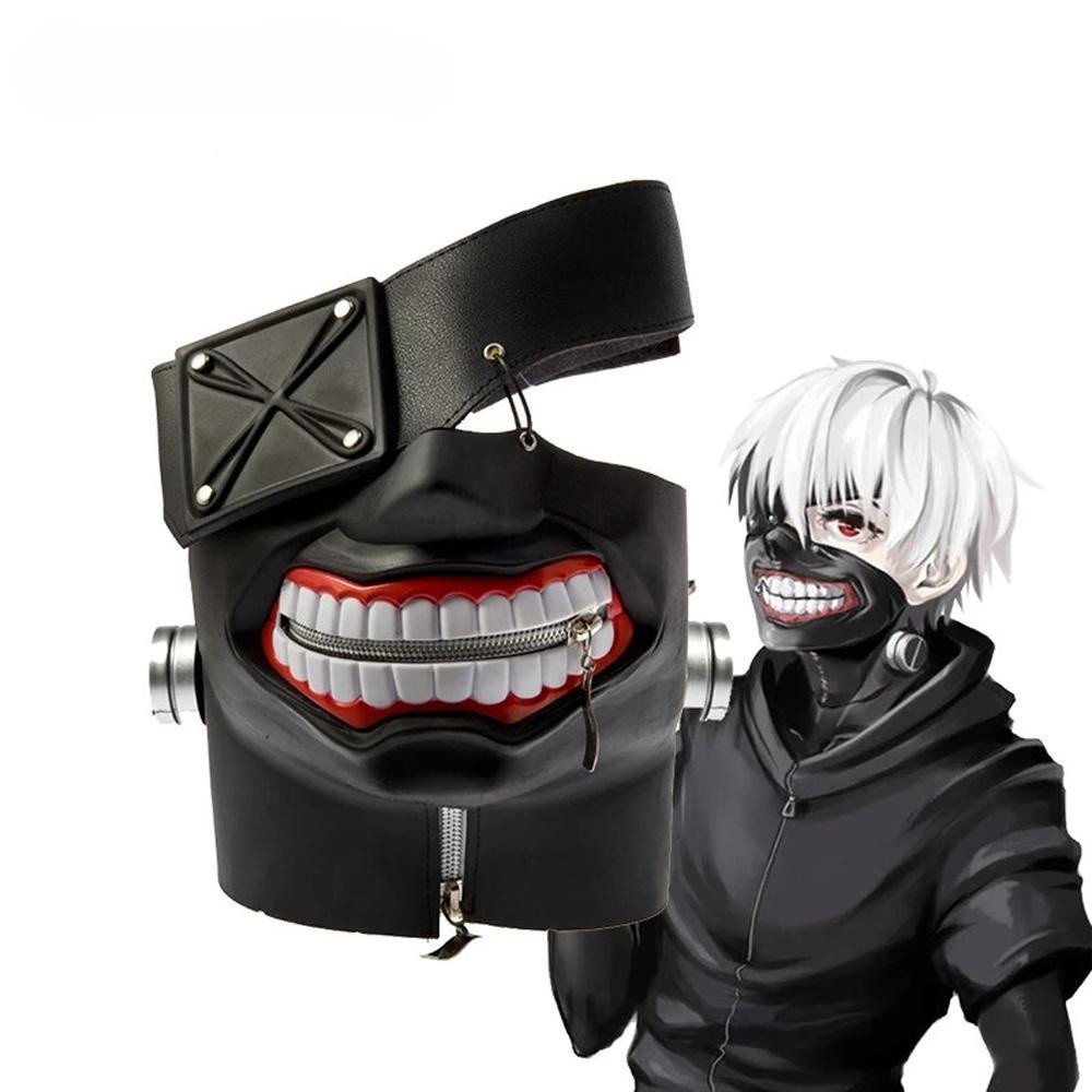 Rubber Tokyo Ghoul Cool Mask Cosplay Kaneki Ken Mask Cosplay Props ...