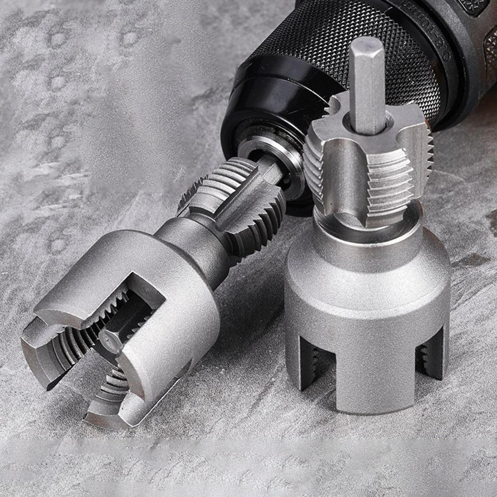 PVC Pipe Thread Opener Reusable Water Pipe Internal Thread and External ...