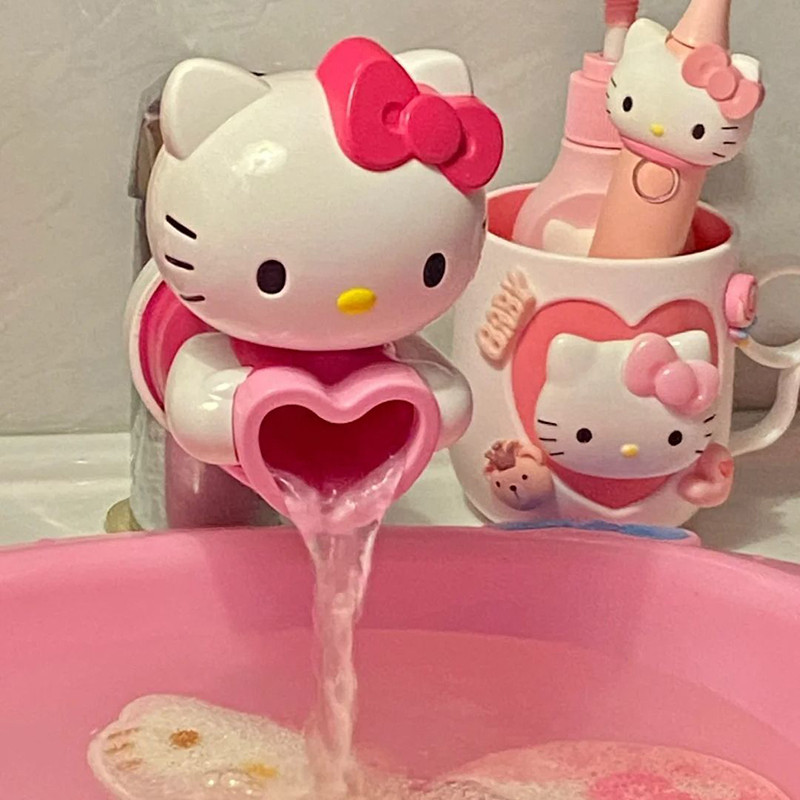 Cute Kitty Faucet Extender Cartoon Anti Splash Faucet Filter Home ...