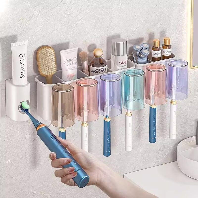 Toothbrush Brushing Electric Rack Handy Rack Handy Rack Perforation ...
