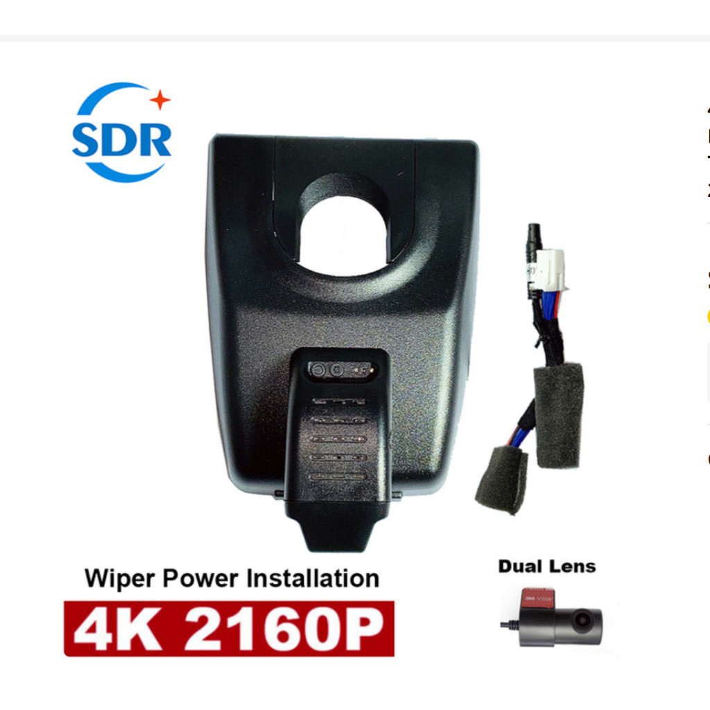 4K HD 2160P Plug and Play Wifi Car DVR Video Recorder Dash Cam For ...